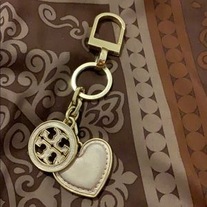 Tory Burch Accessories | Lanyard Id Holder Pink Leather W Pouch | Poshmark